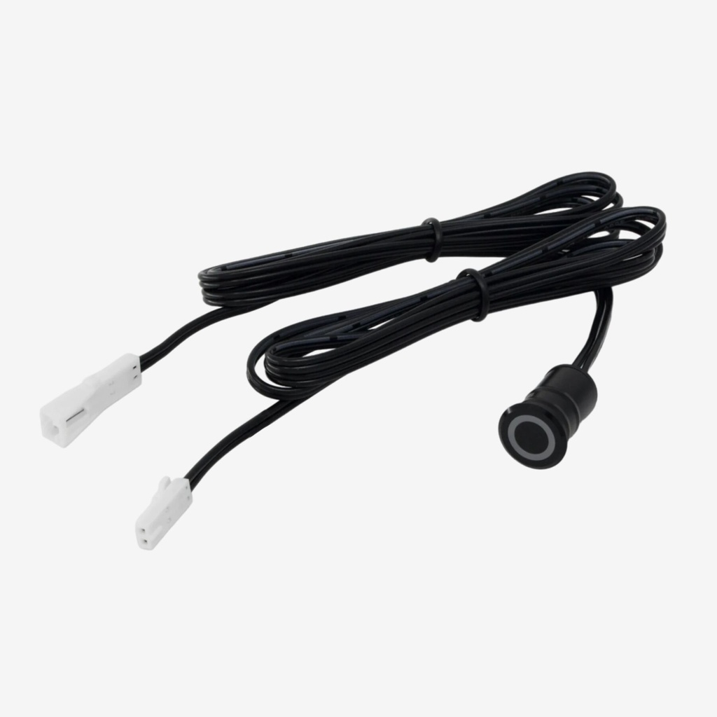 Swith Sensor Táctil Dimmeable (Boton) | Empotrable (12-24v 4A) - Negro ...